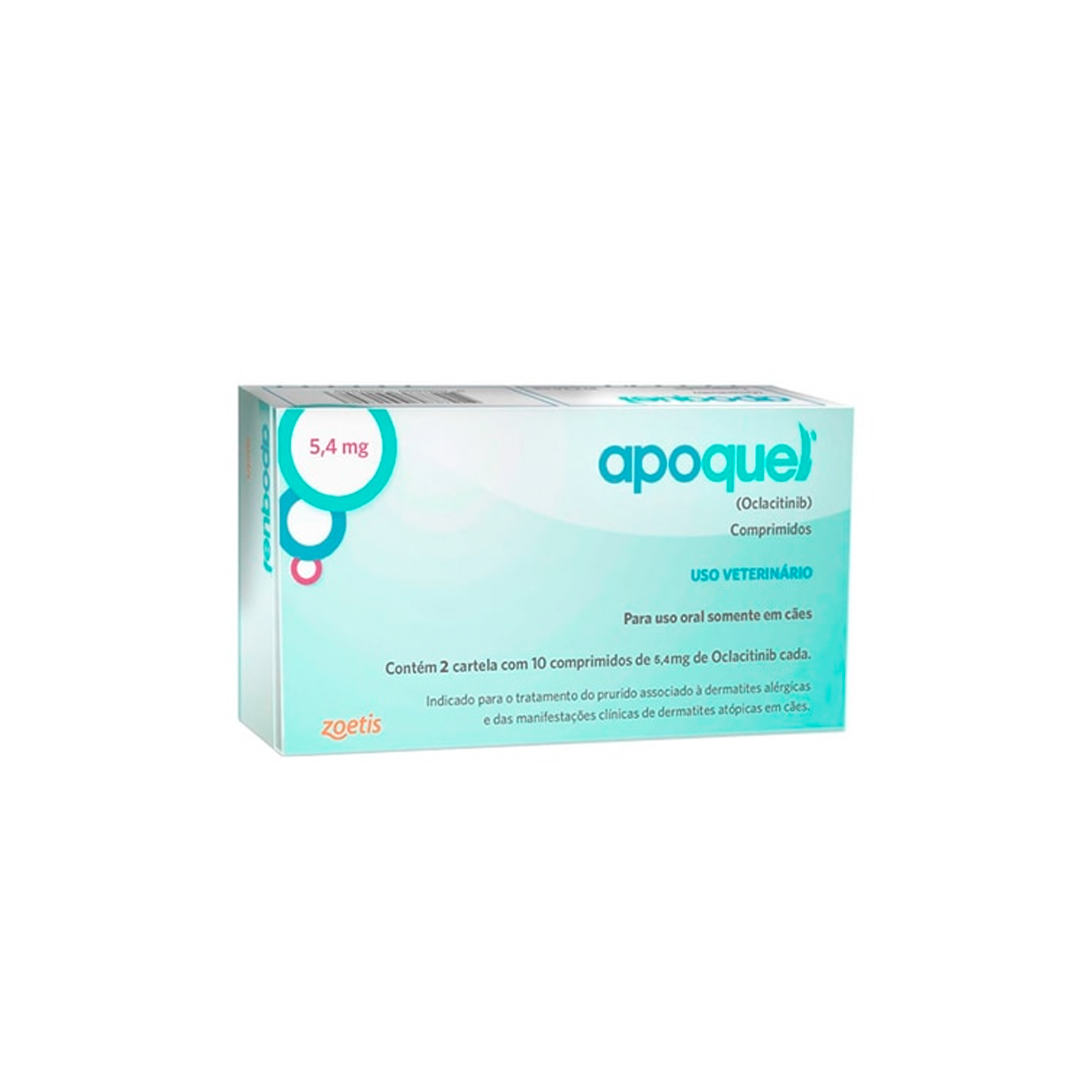 Apoquel Para Perros 5,4 Mg X 20 Tabletas - Rappi