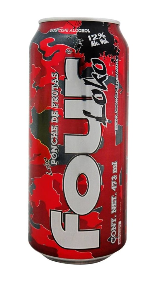 Four Loko Ponche De Frutas 473ml - Rappi
