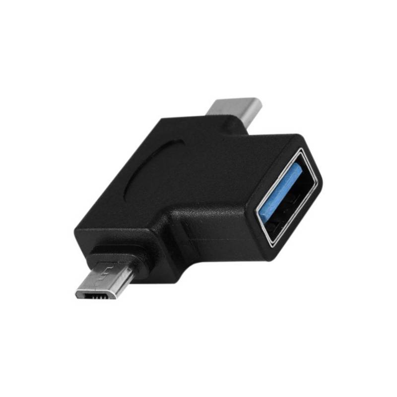 Adaptador Convertidor Otg Entrada Usb De Salida Tipo C/v8 - Rappi