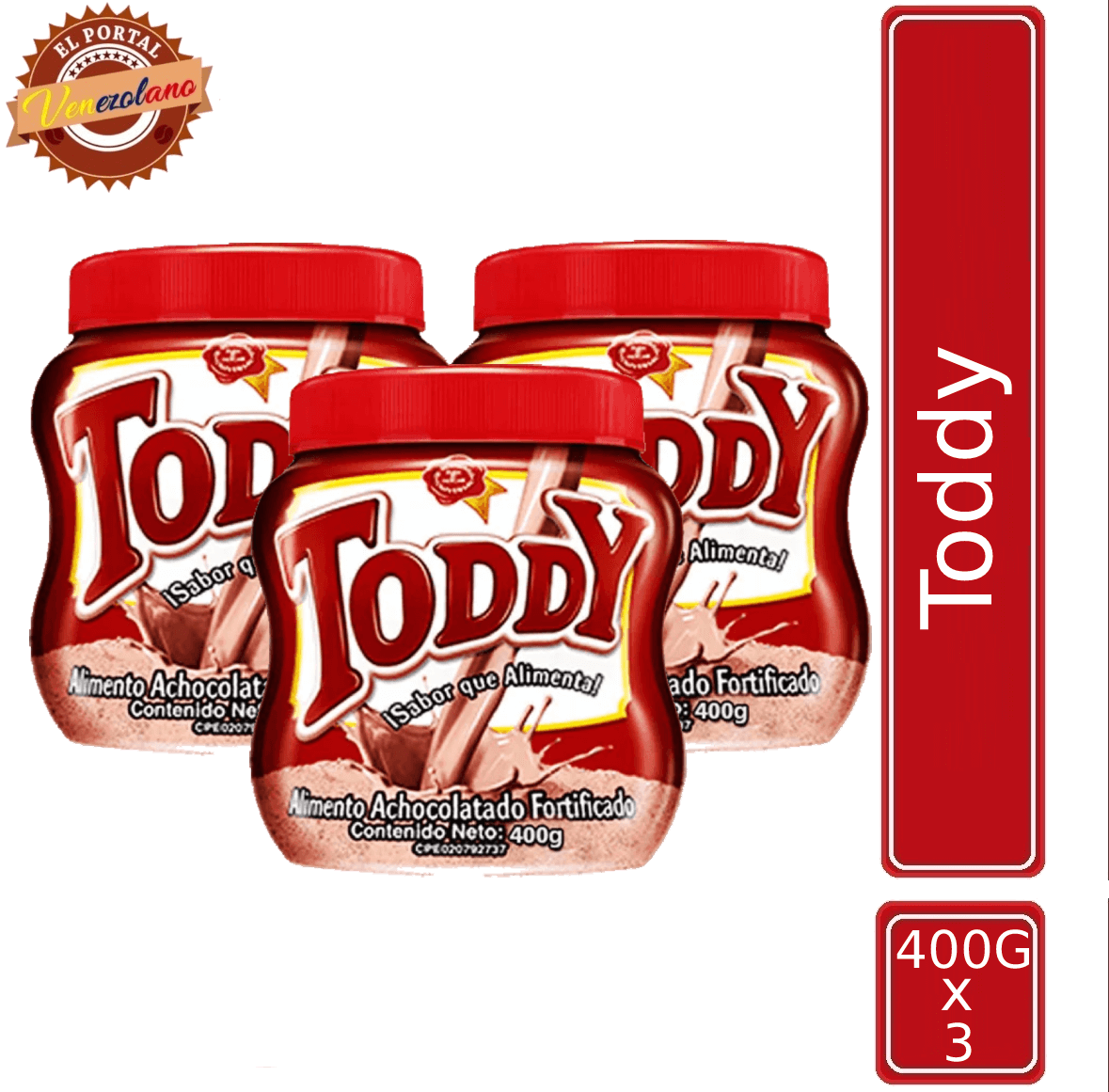 Toddy Venezolano 400g X 3 - Rappi