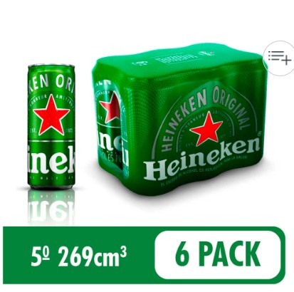 Heineken Lata 269 Cc - Rappi