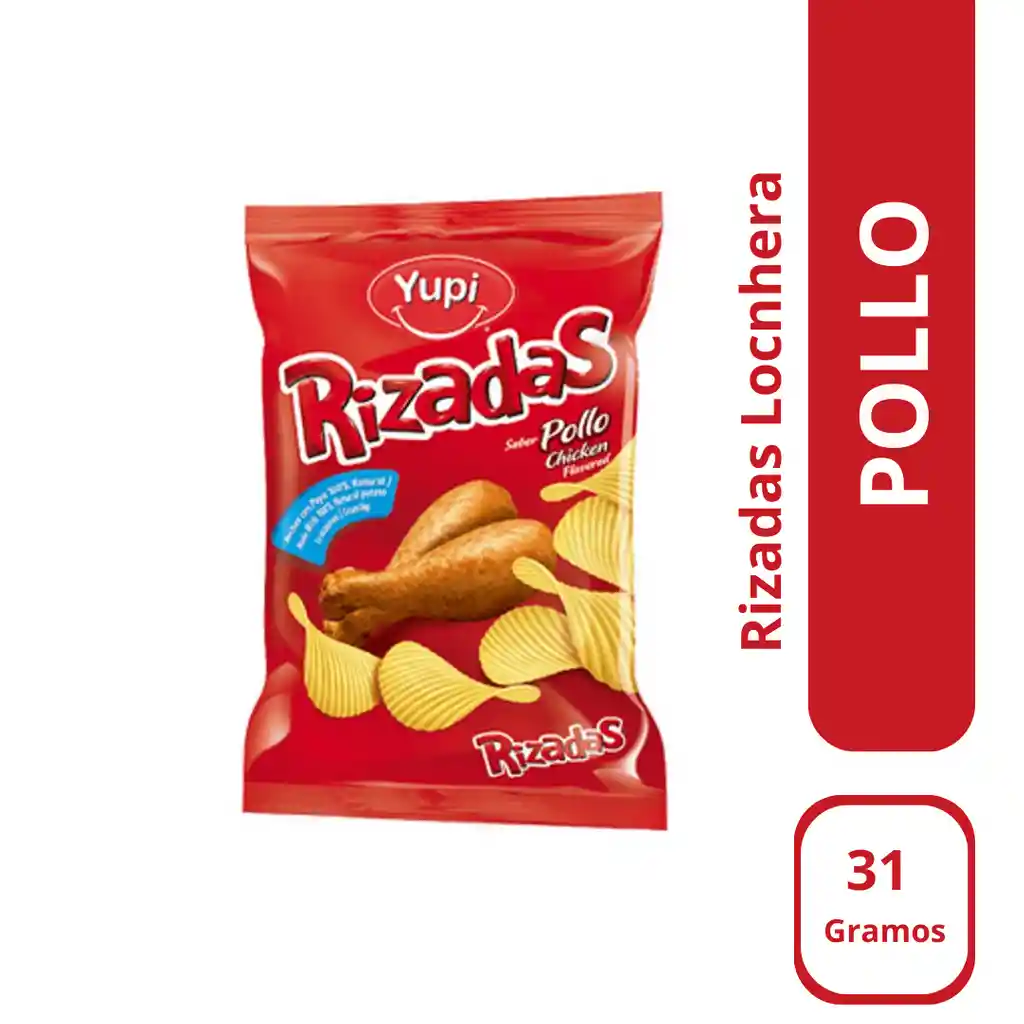 Papas Rizadas Lonchera - Pollo X 31 Gramos - Rappi