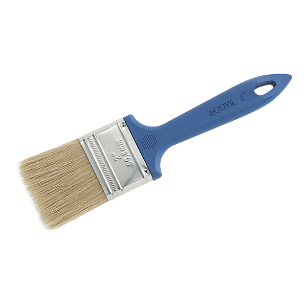 Brocha Profesional Mona 2'' Pulg Mango Azul Ref. 1272 Goya - Rappi