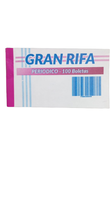 Talonario De Rifa 100 Boletas - Rappi
