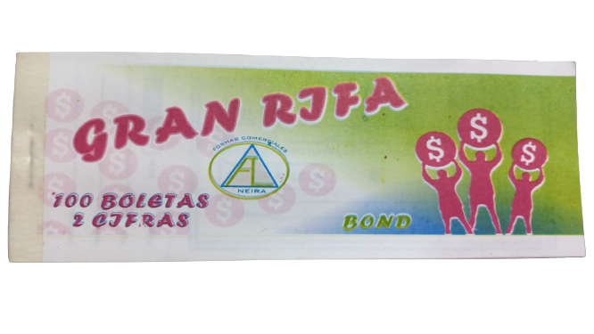 Talonario De Rifa - Rappi