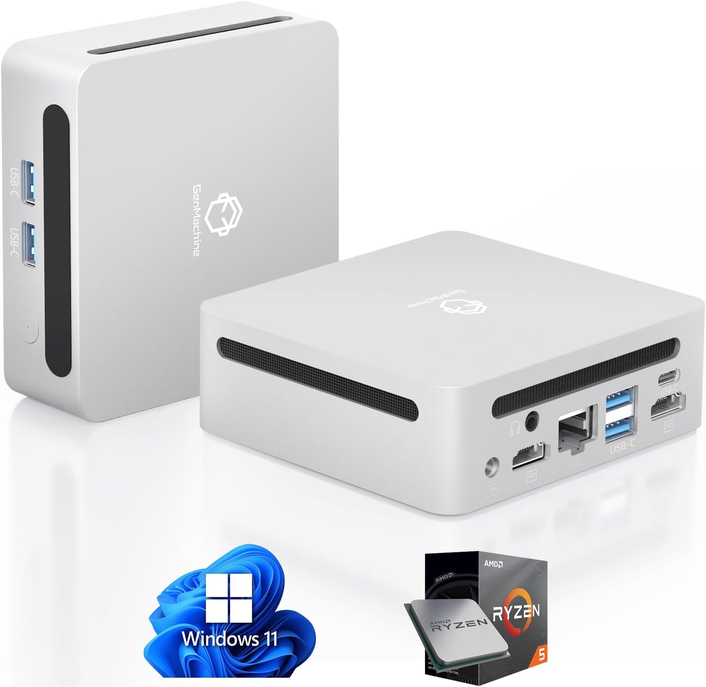 Mini Pc Gamer Amd Ryzen 5 5500u 16gb Ram 500gb Ssd - Rappi