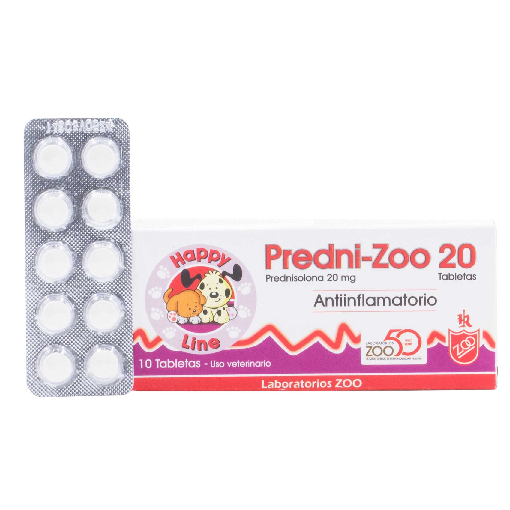 Predni-zoo 20 Mg Caja 30 Tabletas - Rappi