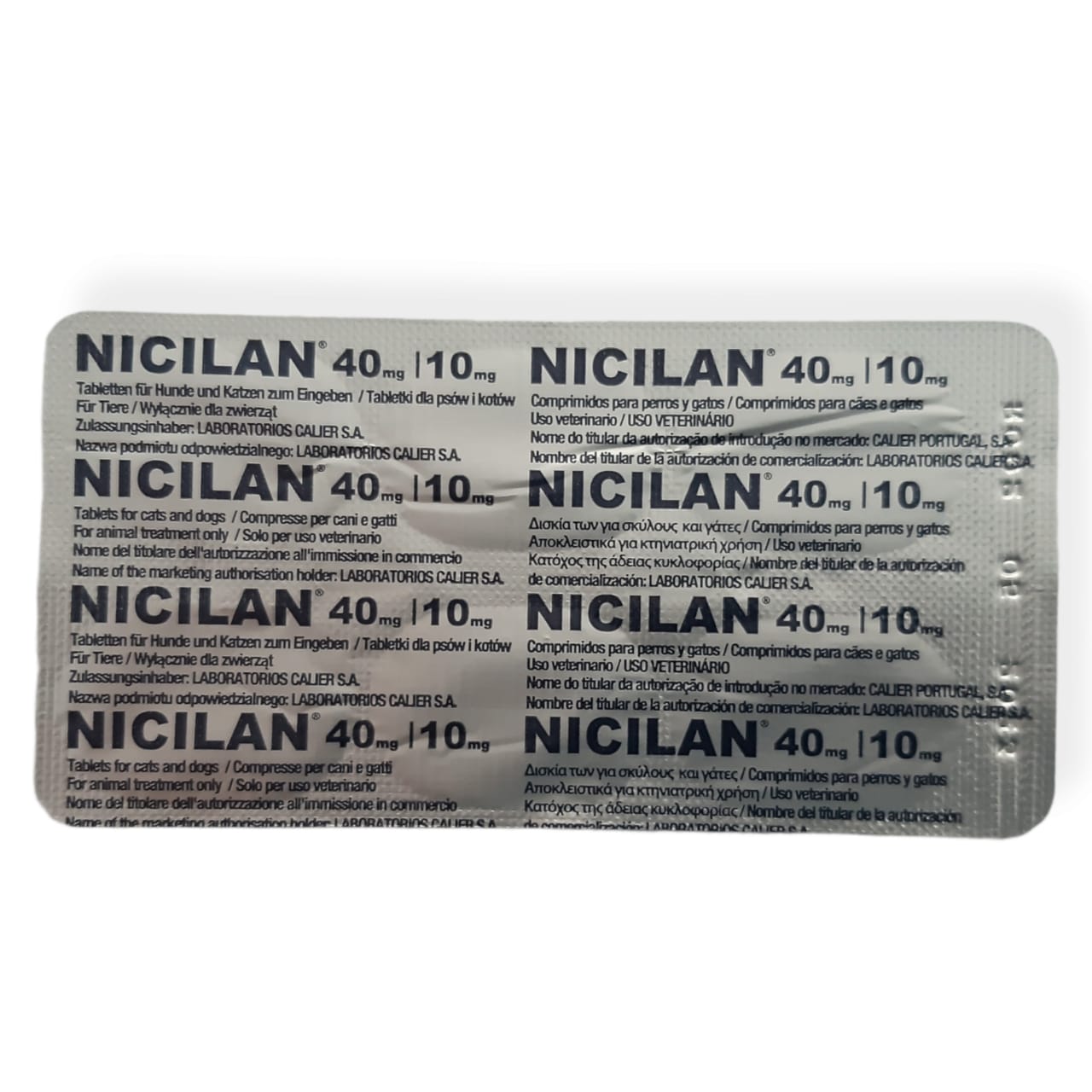 Nicilan 40/10 Mg Blister 6 Tabletas - Rappi