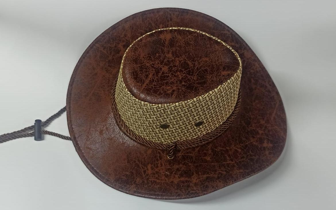 Sombrero Vaquero Llanero Texturizado Sintético - Rappi