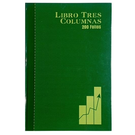 Libro Contabilidad 3 Columnas 300 Folios Tapa Dura - Rappi