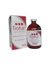 Tiofur (ceftiofur 50 Mg) Iny Fco X 100 M - Rappi