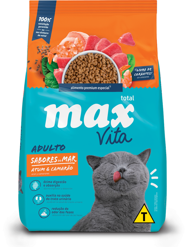 Max Alimento Para Gato Sabores De Mar Atun Y Camaron Max Gatos 1kg - Rappi