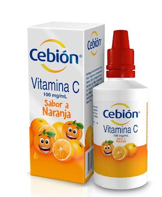Cebion (vitamina C) Gotas 30 Ml Sabor Naranja - Rappi