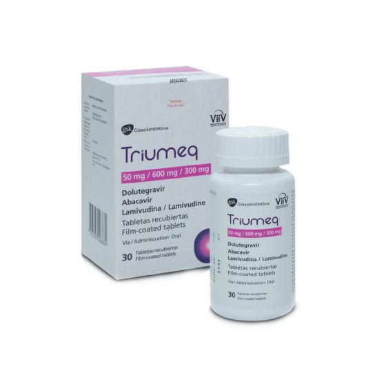 Triumeq 50/600/300mg Caja X 30 Tabletas - Rappi