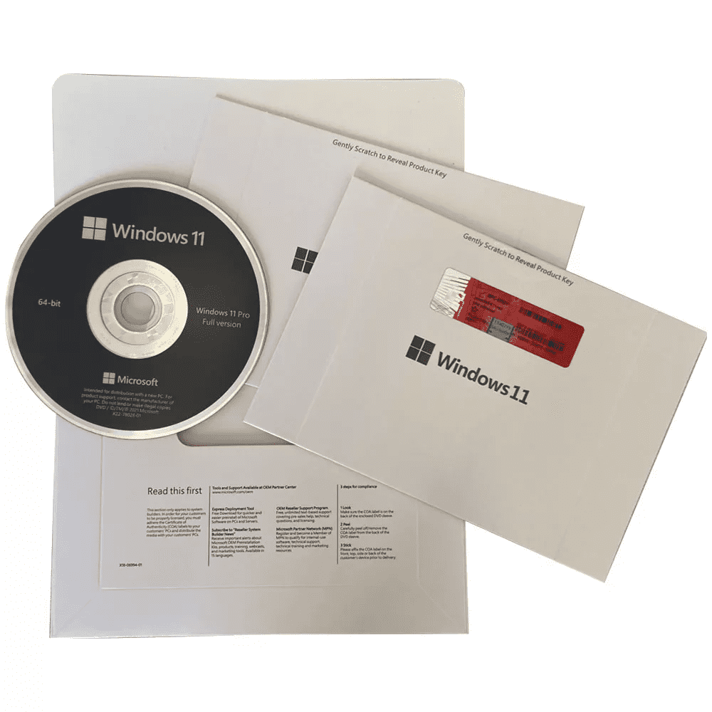 Windows 11 Pro Oem Dvd Paquete Completo Original - Rappi