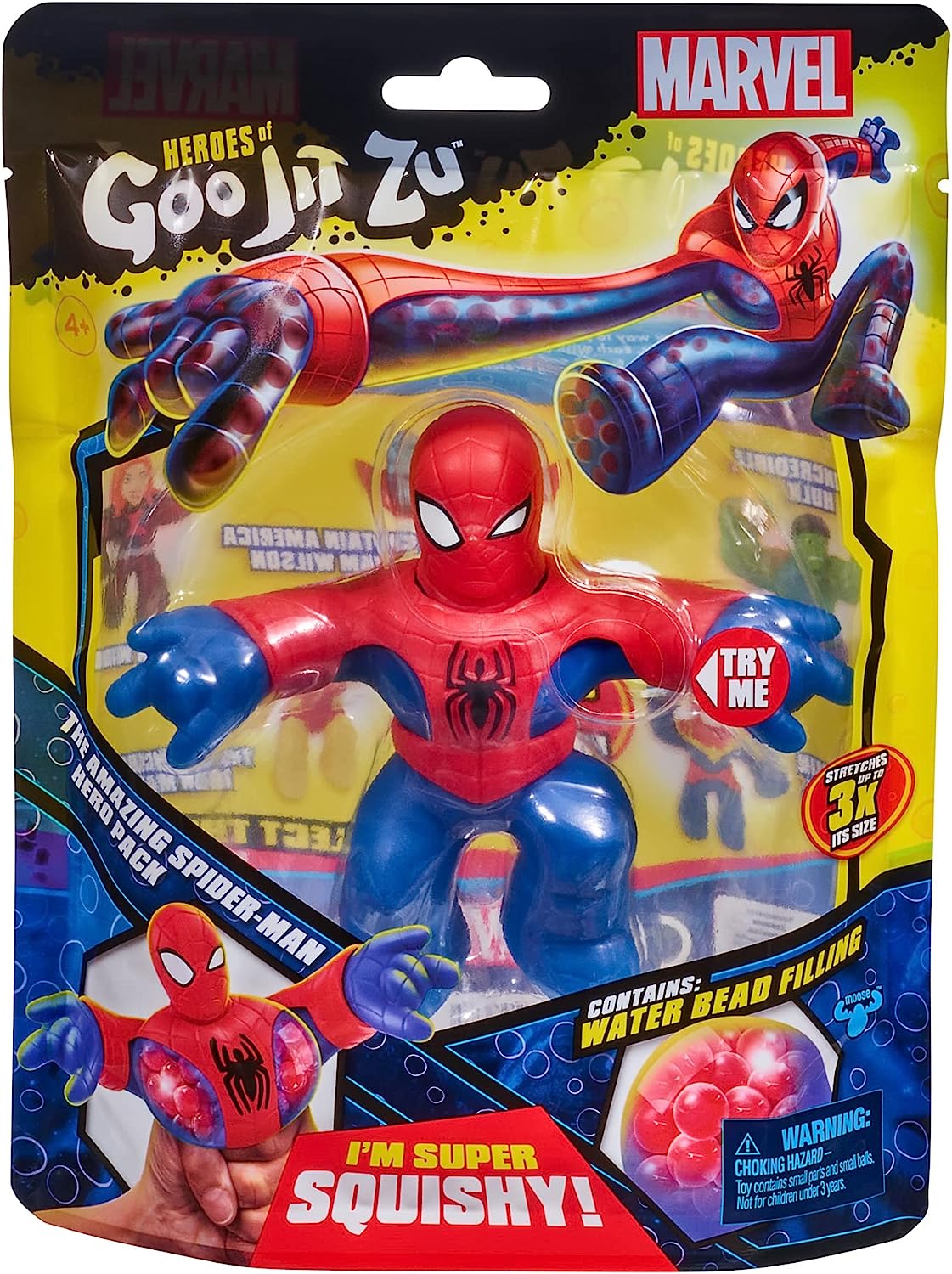 Spiderman Heroes Goo Jit Zu Squishy - Rappi