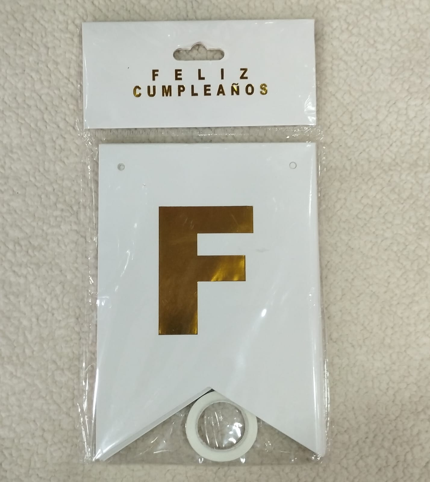 Feliz Cumpleaños Plano Color Blanco Pastel - Rappi