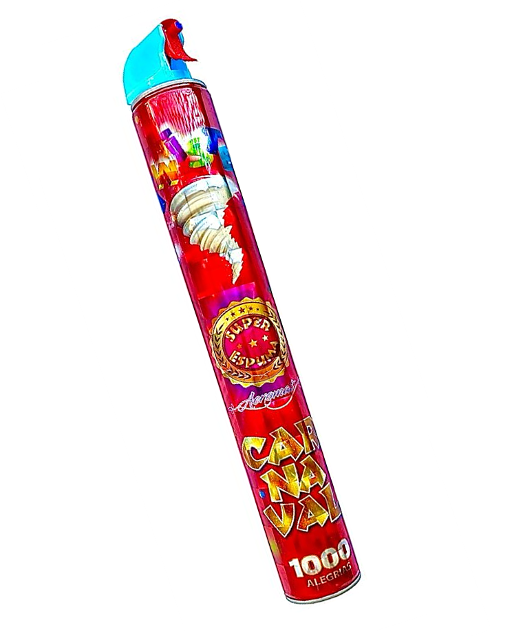 Super Espuma Carnavalera 800 Ml Cumpleaños, Hora Loca, Carnaval, Año ...