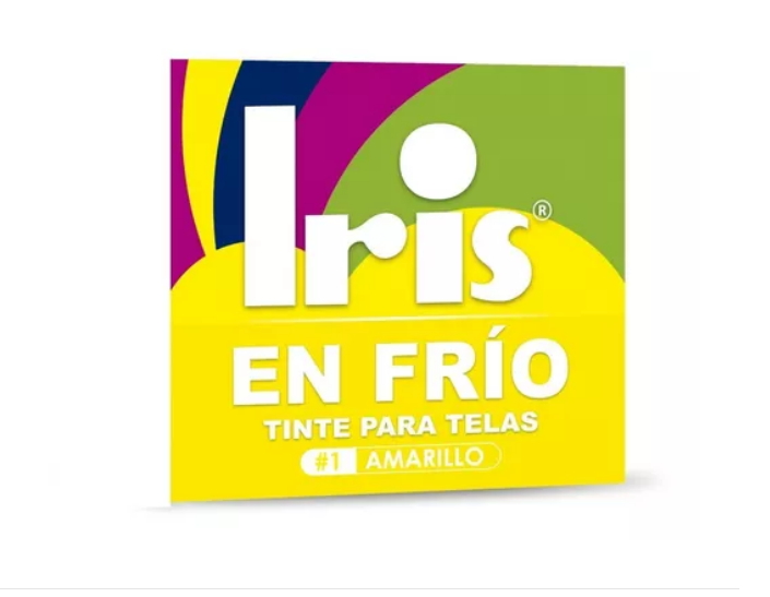 Tintura Iris En Frio Ropa Color Amarillo 1 - Rappi