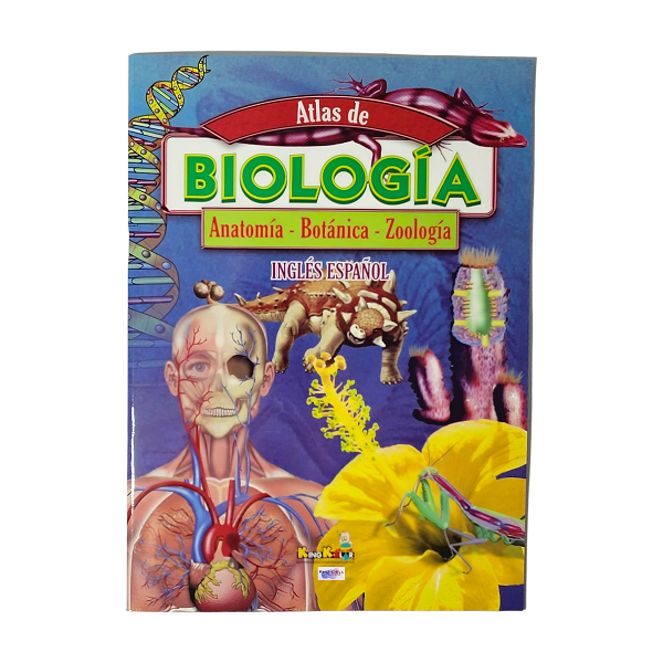 Atlas Biología Anatomía Botánica Zoología Inglés/ Español - Rappi