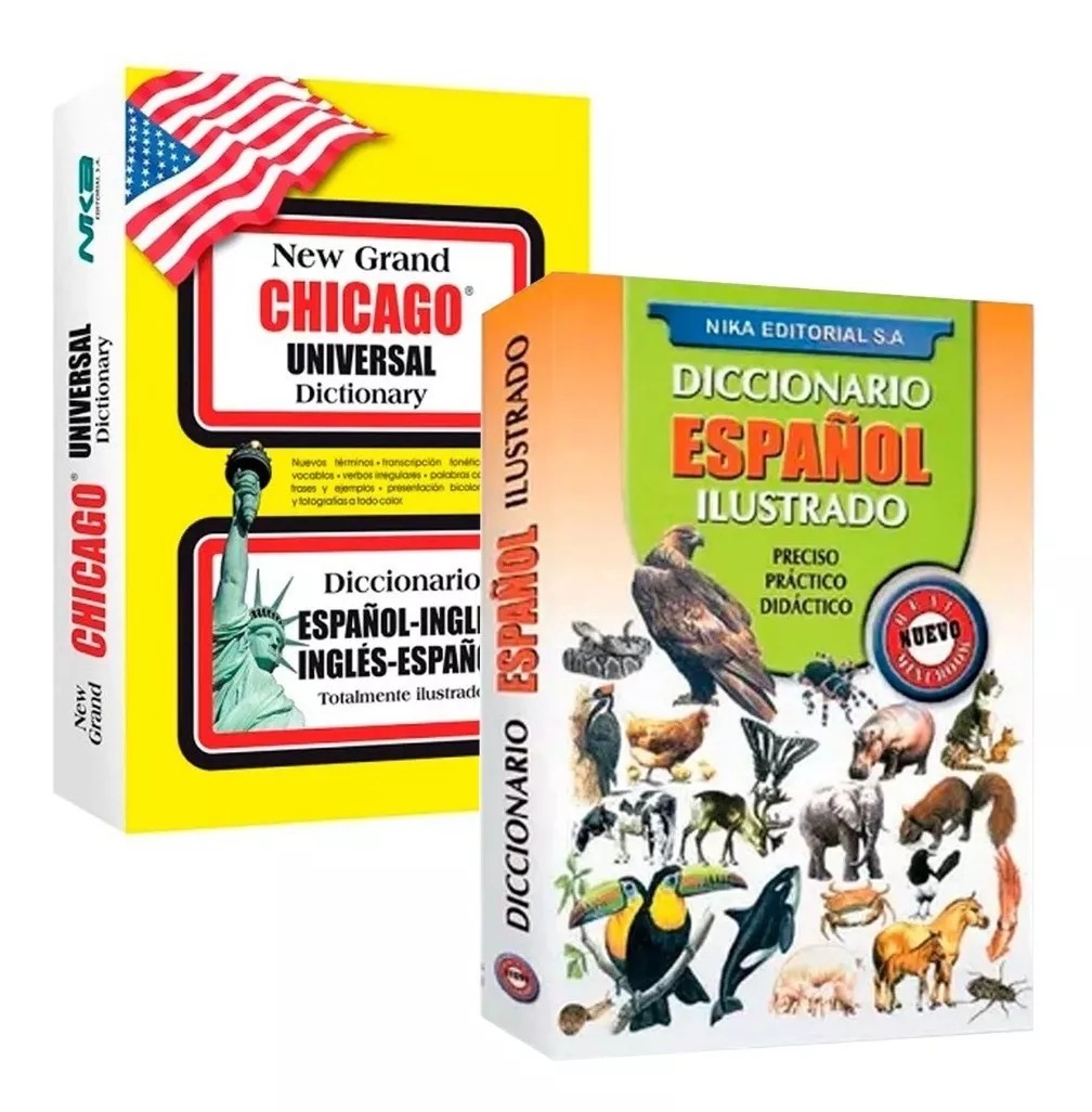 Diccionarios Ingles-español Y Español Ilustradp - Rappi