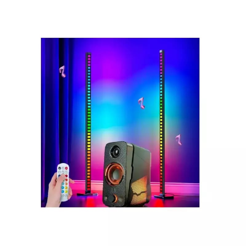 Barra Ritmica Led Inteligente Rgb Con Control Remoto 1.22 Cm - Rappi