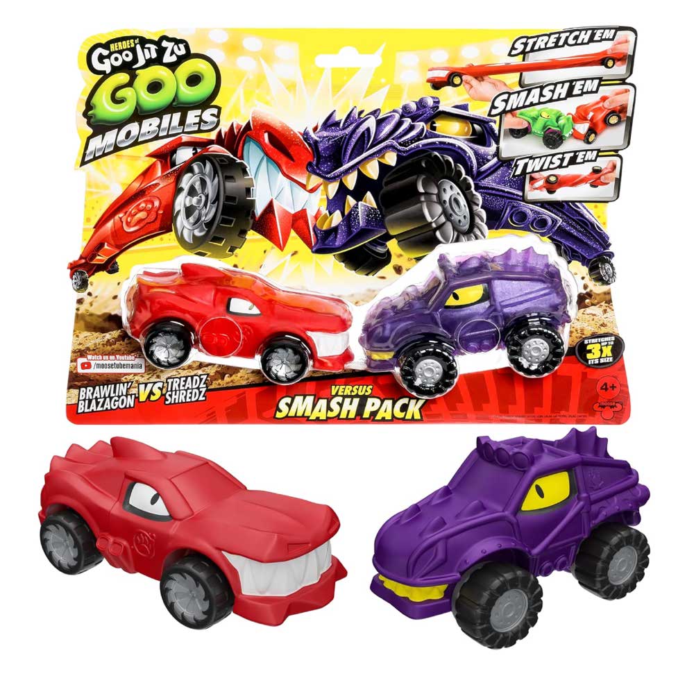 Set De Goo Jit Zu Goo Mobiles X2 Brawlin Vs Treadz - Rappi