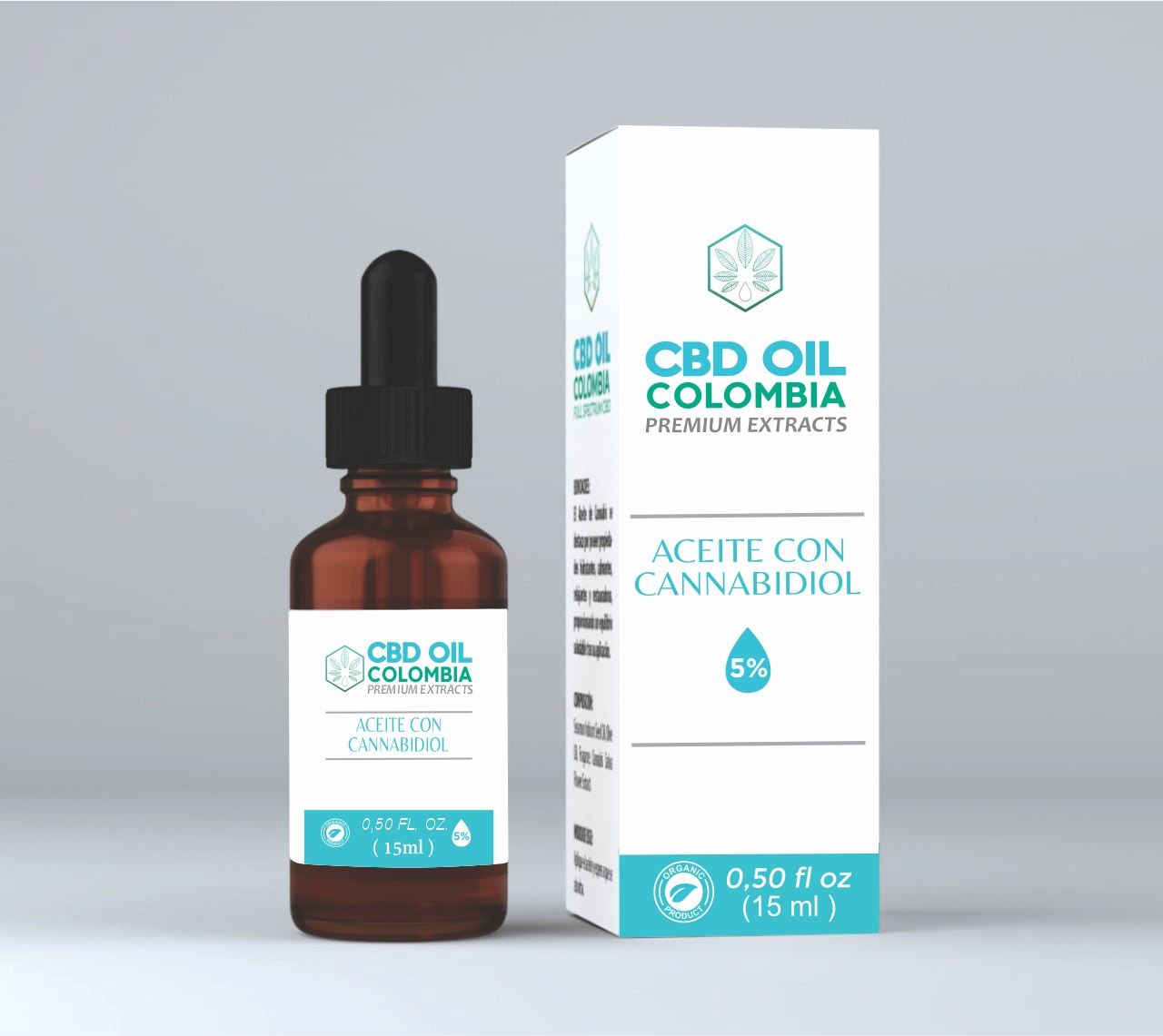 Dos Unidades De Aceite Cbd Gotas 5% Cannabis 15ml Neutro -dia- Y ...