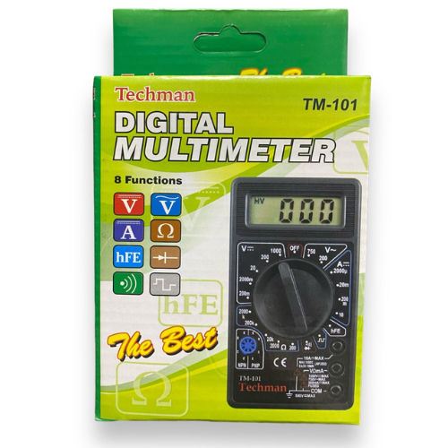 Multimetro Digital Techman Pito 8 Funciones - Rappi