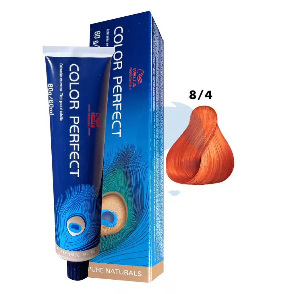 Color Perfect Tinte Rubio Claro Rojo #8/4 X 60ml- - Rappi