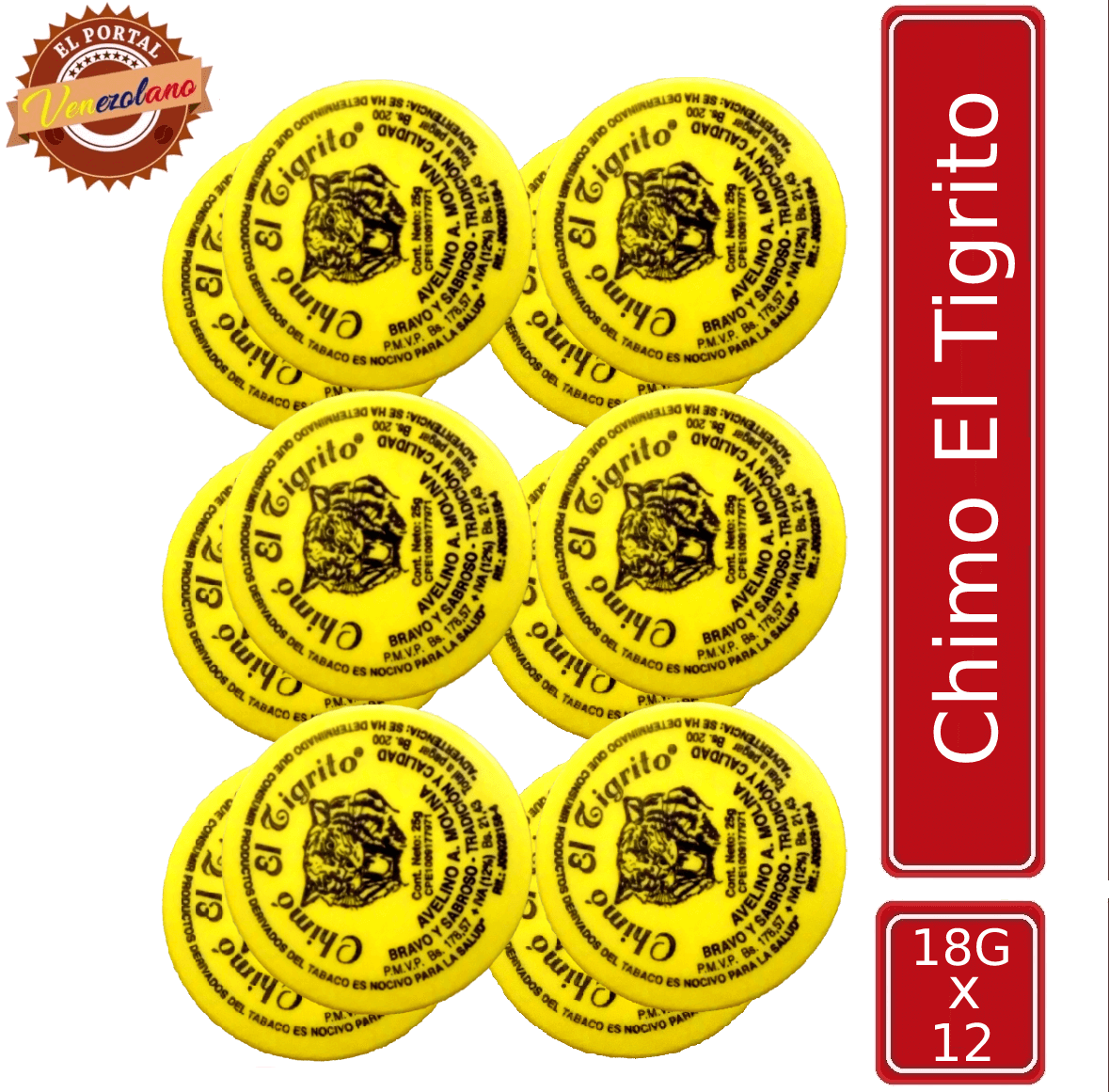 Chimo El Tigrito X 12 - Rappi