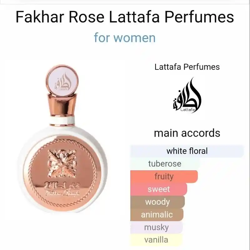 Perfume Fakhar Rose Lattafa Original - Rappi