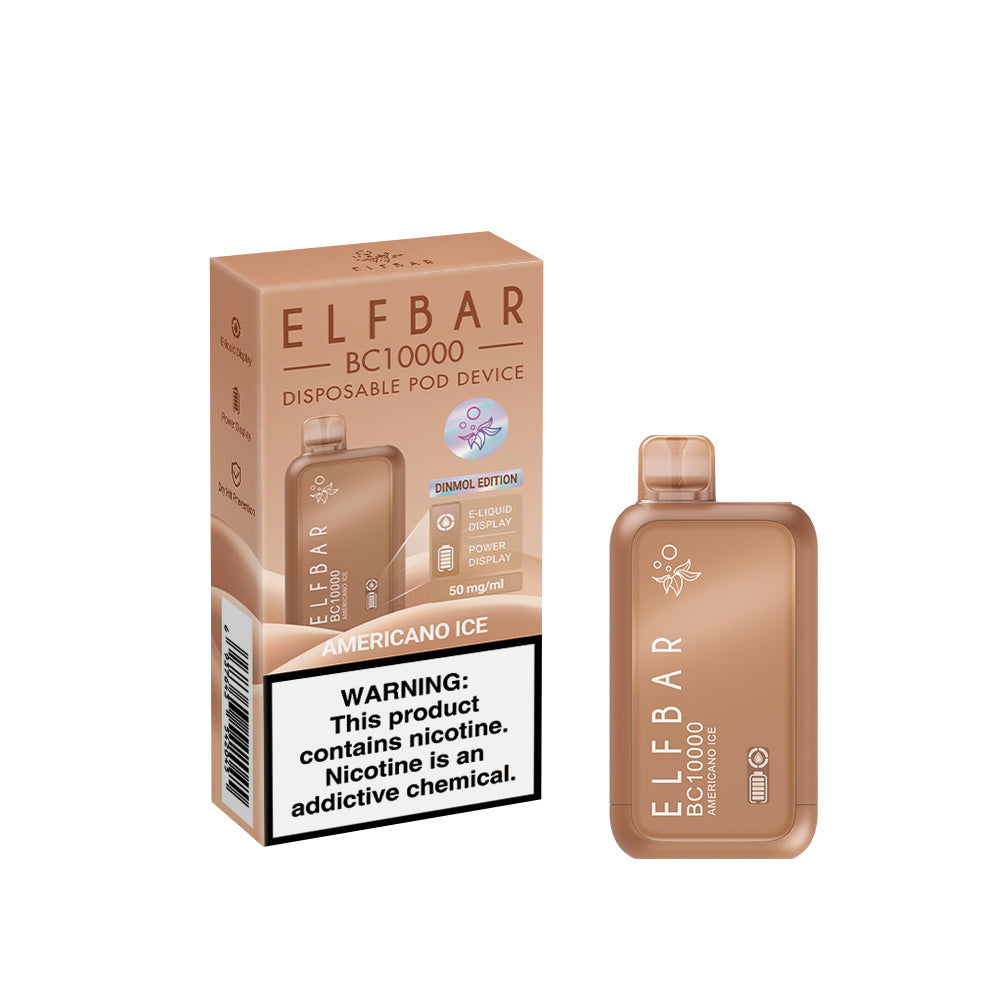 Elfbar Americano Ice (sabor A Capuchino) 10.000puff - Rappi