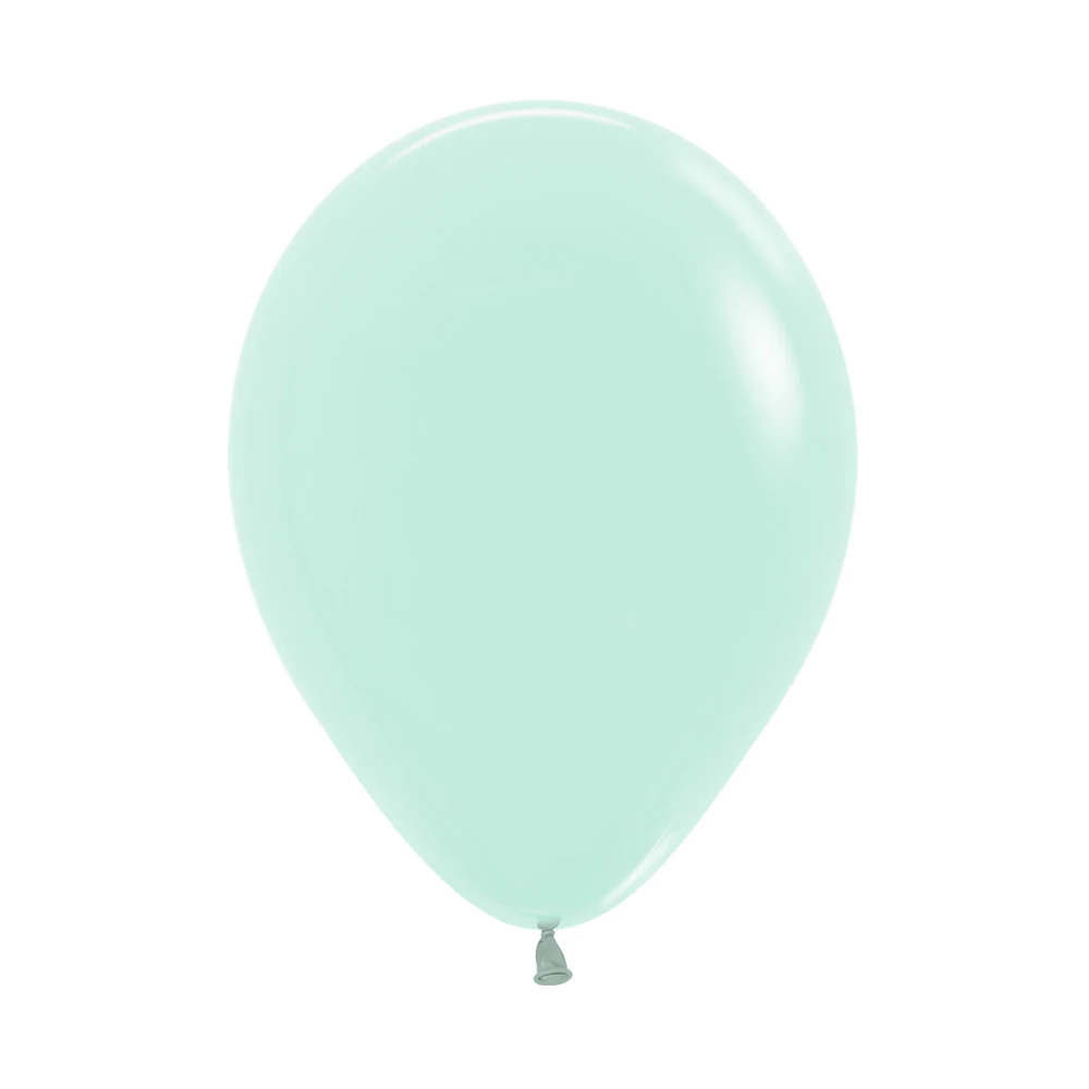 Bombas Globos R12 Pastel Mate Verde Paquete X 10 Und Sempertex - Rappi