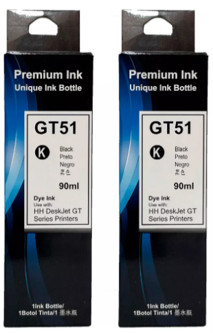 Tinta Negra Generica Para Gt-53xl Gt-5810 Gt-5820 Tank-115 - Rappi