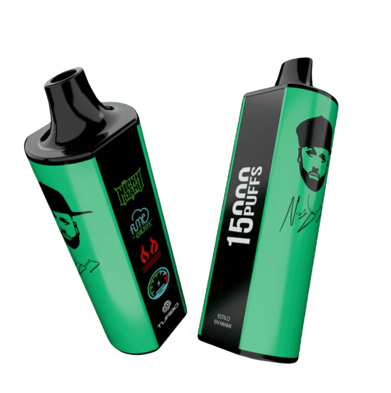 Vape Fume Nicky Jam Estilo En Miami 15.000 Puffs - Rappi