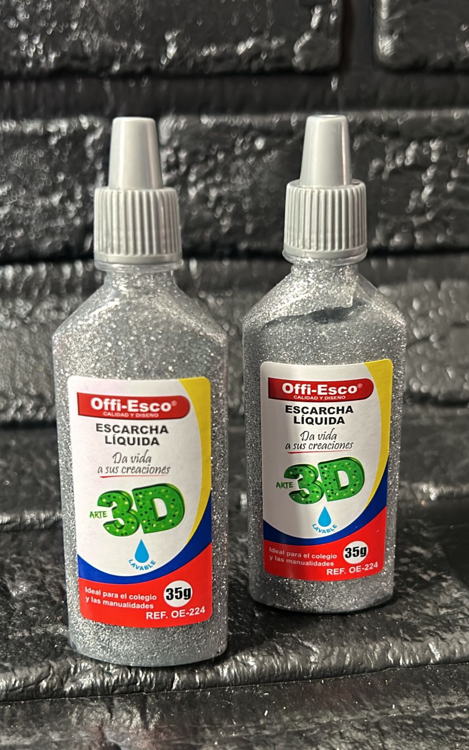 Escarcha Liquida Plateada 35g Offi-esco - Rappi