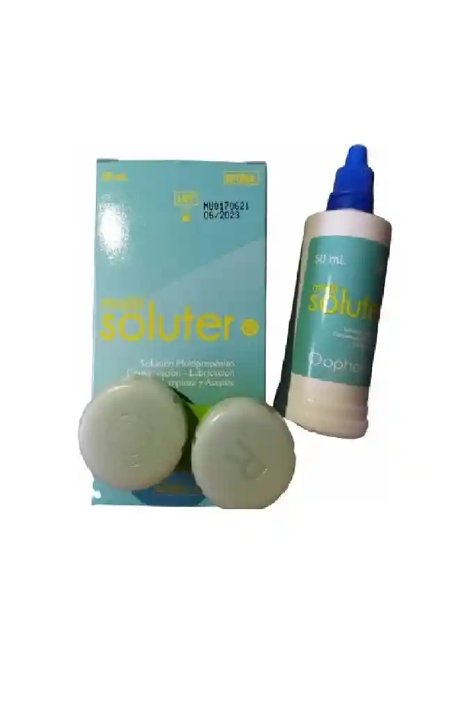 Solucion Lentes De Contacto Multi Soluter+estuche - Rappi