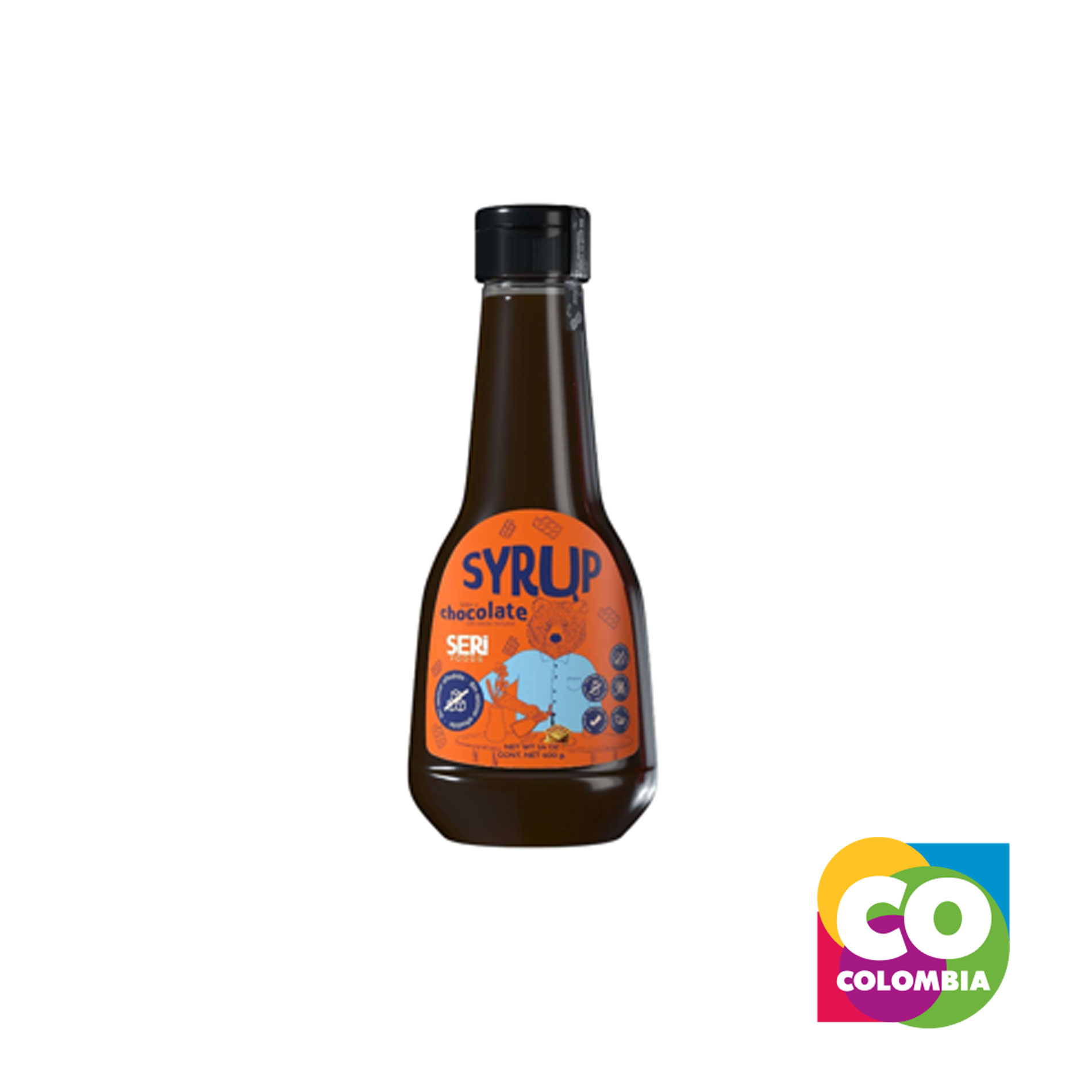 Syrup De Chocolate Sin Azúcar Marca Seri Foods Embalaje De 1 Unidad Por ...