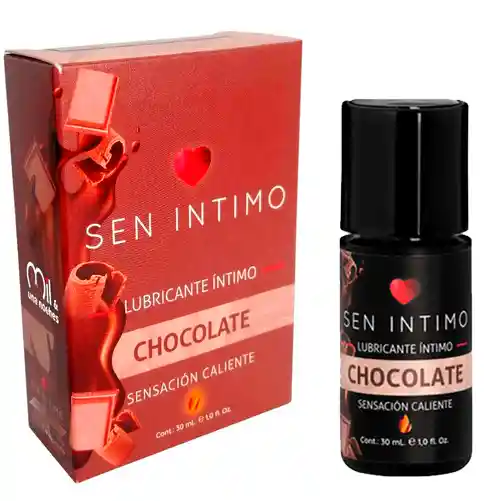 Aceite Chocolate Caliente Lubricante Sen Intimo Sexo Oral Anal