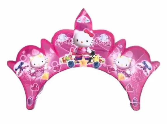 Coronas Hello Kitty Diseños Surtidos Paquete X 12 Unidades - Rappi