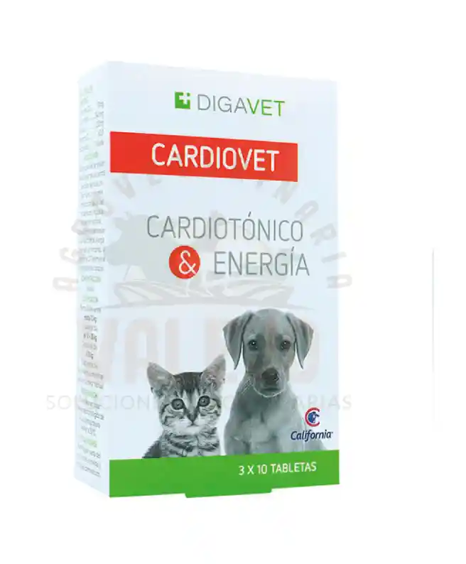 Cardiovet Caja X 30 Tabletas (cardiotónico) - Rappi