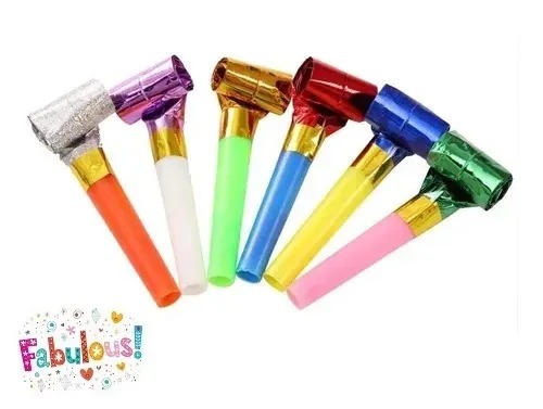 Pito Para Fiesta Espanta Suegra Paquete X 12 Unidades - Rappi