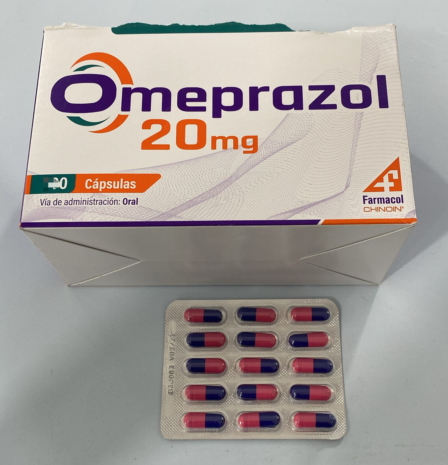 Omeprazol 20mg Por 15 Capsulas. Farmacol. - Rappi