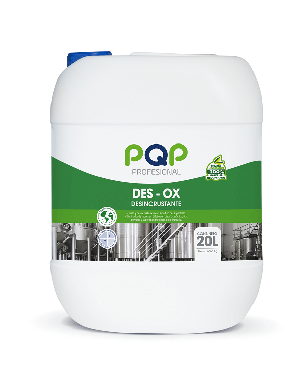 Desincrustante Desox Pqp X 20 Lt - Rappi