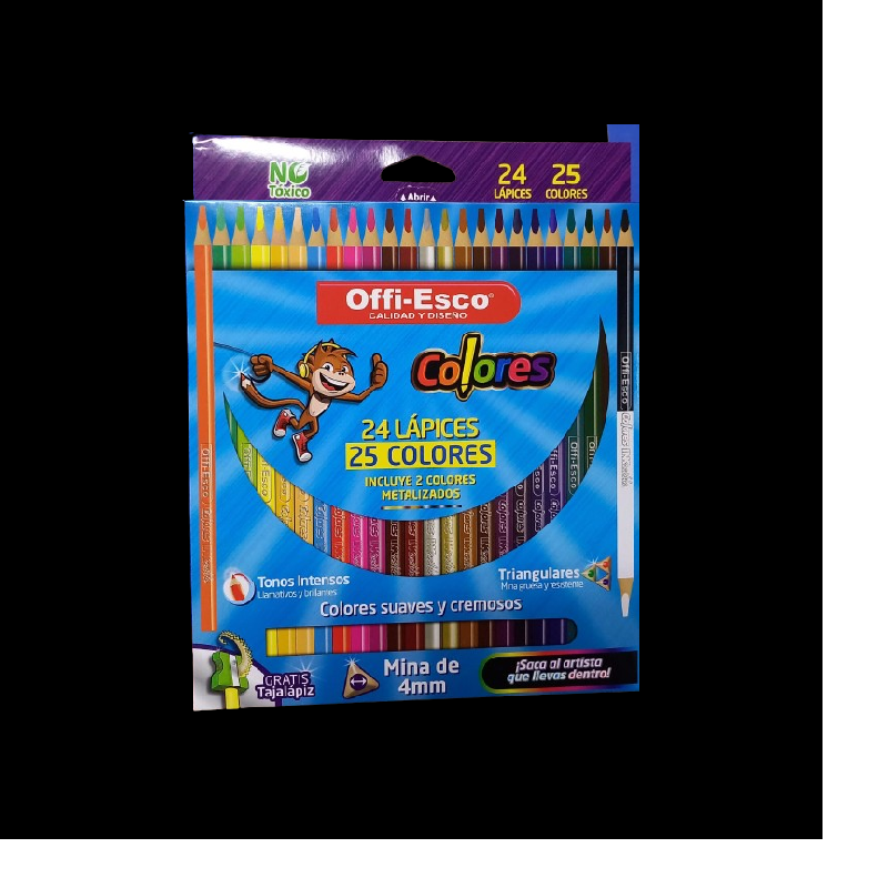 Colores Offi-esco X24 Unidades - Rappi