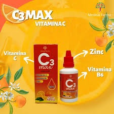 C3 Max Gotas X 30 Ml (vitamina C- Vitaminab6-zinc) - Rappi