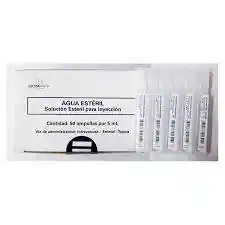 Agua Esteril Para Inyeccion 5 Ml - Rappi