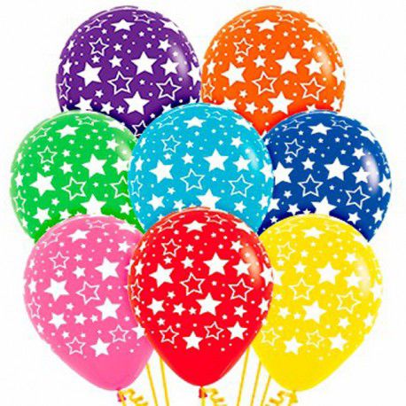 Bouquet Estrellas (8 Globos Inflados Con Helio) - Rappi