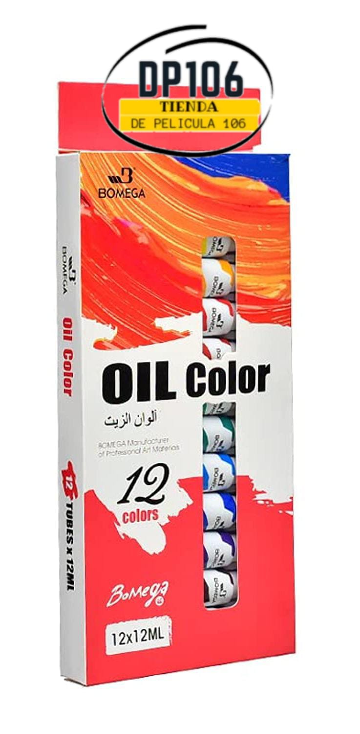 Pintura Oleo Surtida X 12 Und Oil Color - Rappi